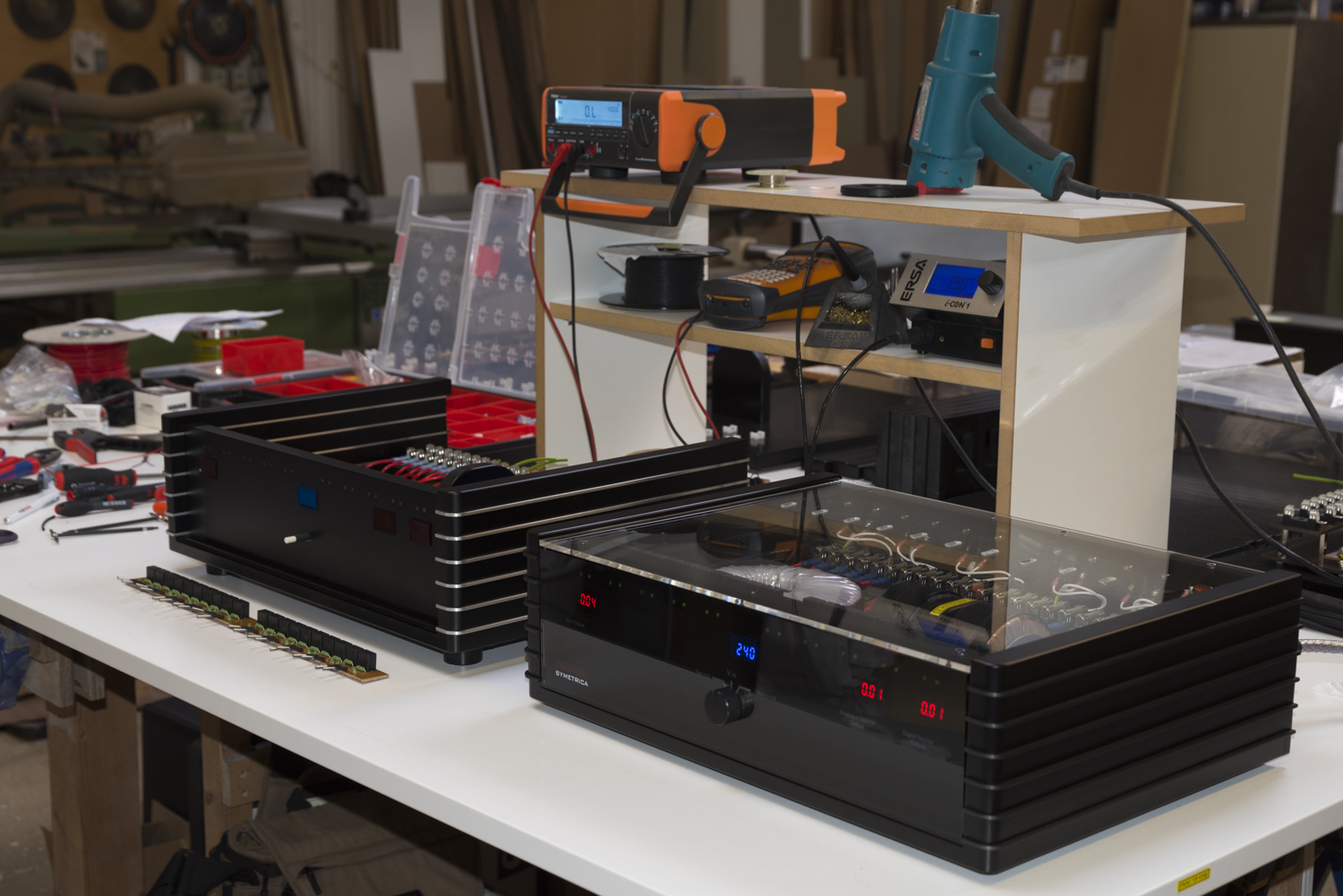 The SYMETRICA is now in production :) | Z:Axis Audio Components